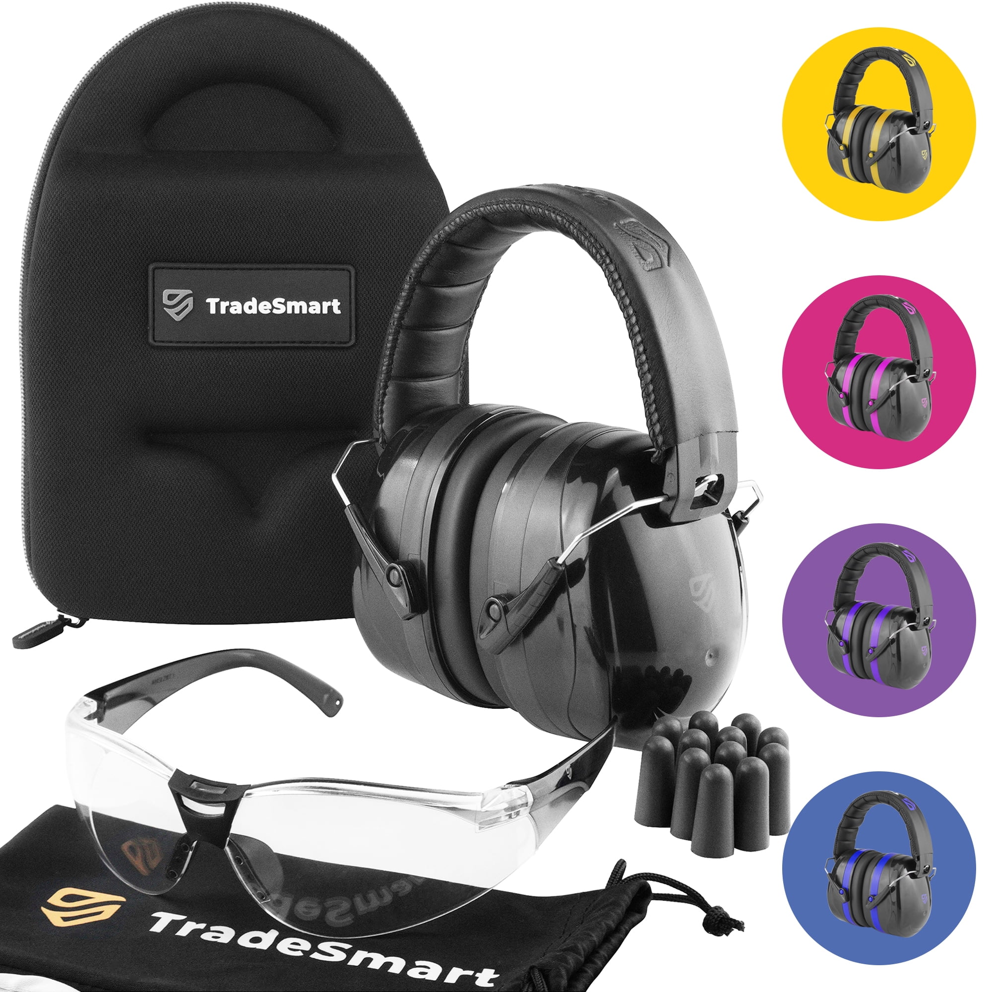 TRADESMART Hearing Protection for Shooting Range/Ear and Eye Protection ...