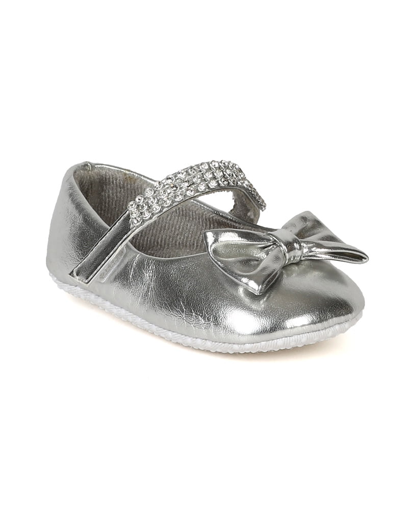 Jelly Beans Zama New Baby Girl PU Rhinestone Mary Jane hook and loop ...