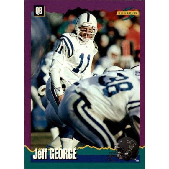 1994 Score #75 Jeff George NFL Football Trading Card - Walmart.com