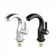Bathroom Basin Faucet with ABS Water Purifier Single Lever Hole Tap ...