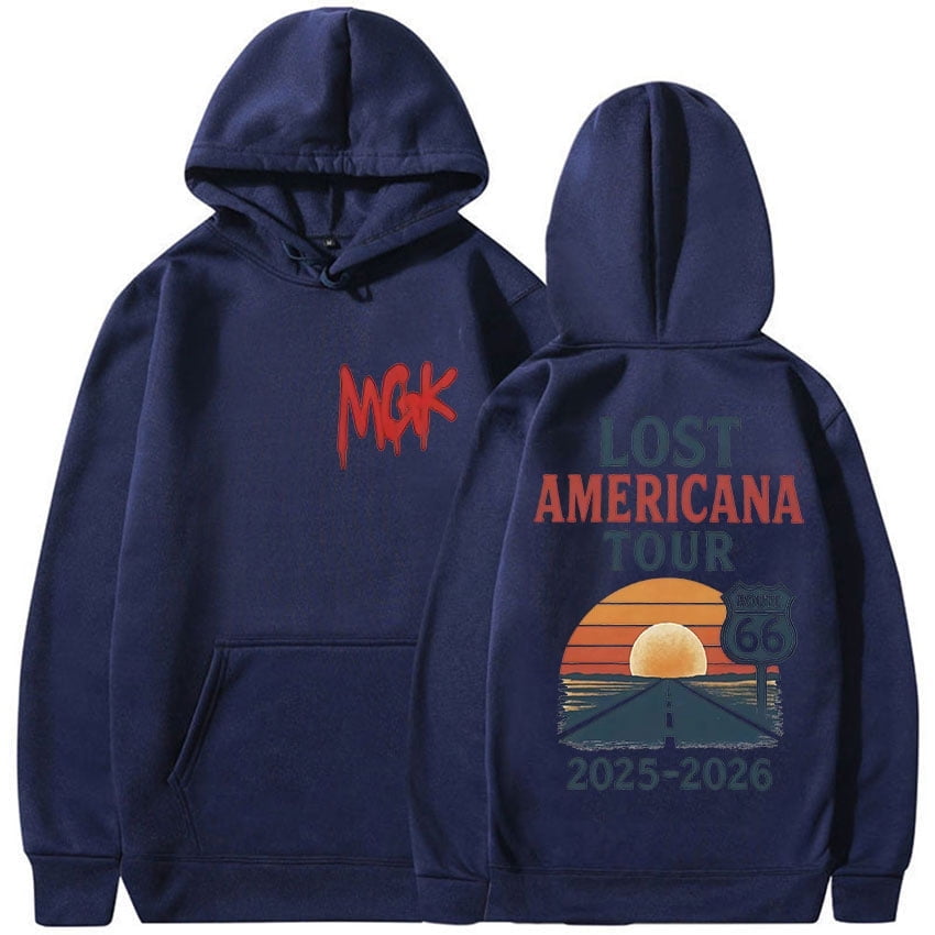 Click here for Zhiyan Mgk Lost Americana Tour 2025-2026 Hoodies F... prices