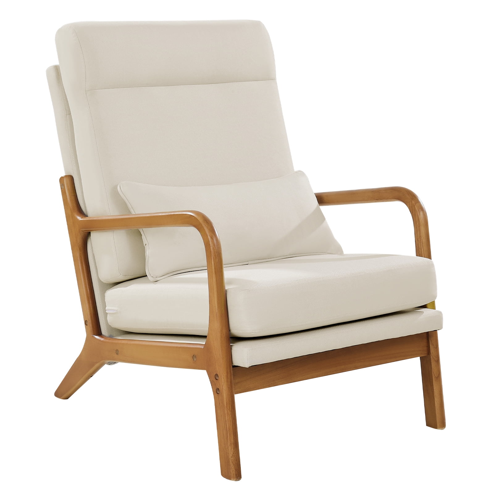 Click here for Vevor Mid-Century Modern Accent Chair Linen Fabric... prices