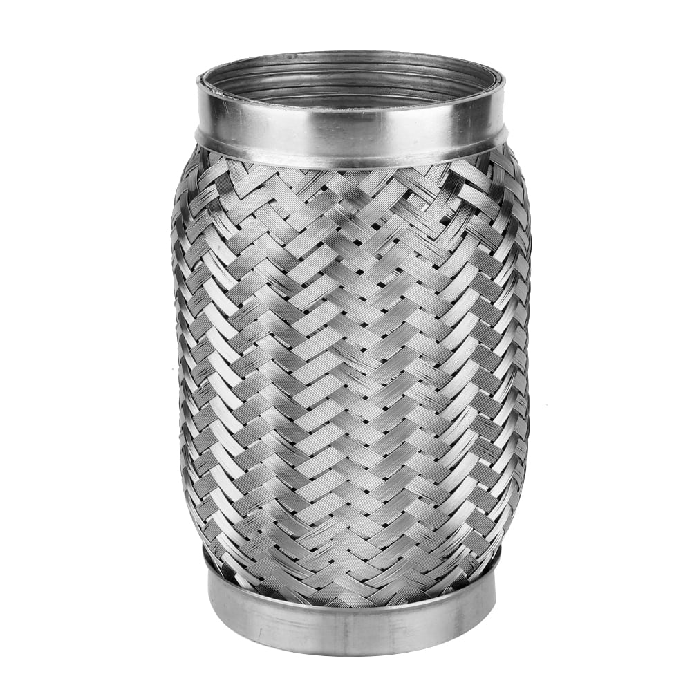 3 x 6inch Stainless Flexi Pipe Flexible Exhaust Stub with Internal ...