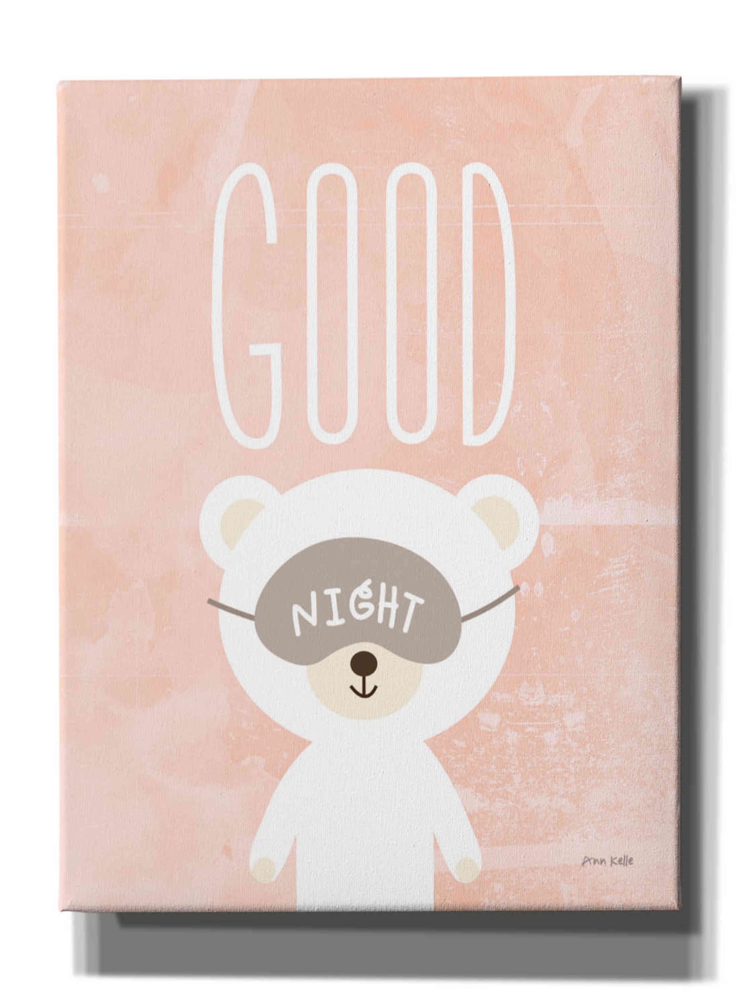 Epic Graffiti 'Goodnight' by Ann Kelle Designs, Canvas Wall Art, 12"x16 ...