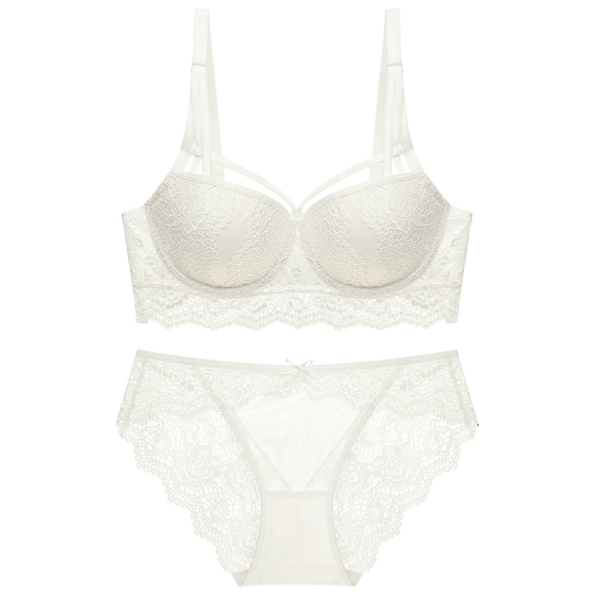 Women's Signature Lace Push-Up Bra add 2 cup sizes - Walmart.com