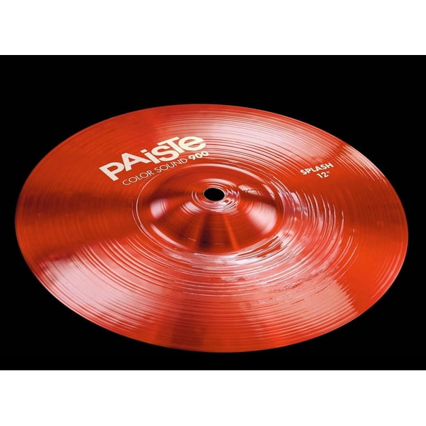 Paiste Color Sound 900 Series Splash Cymbal (12" Red) - Walmart.com
