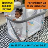 Baby Einstein Kick & Snooze 3-in-1 Foldable Playard with Bassinet, Gym ...