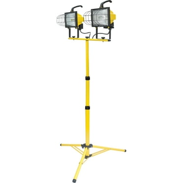 Woods L13 Two 500 Watt Yellow Portable Halogen Work Light - Walmart.com