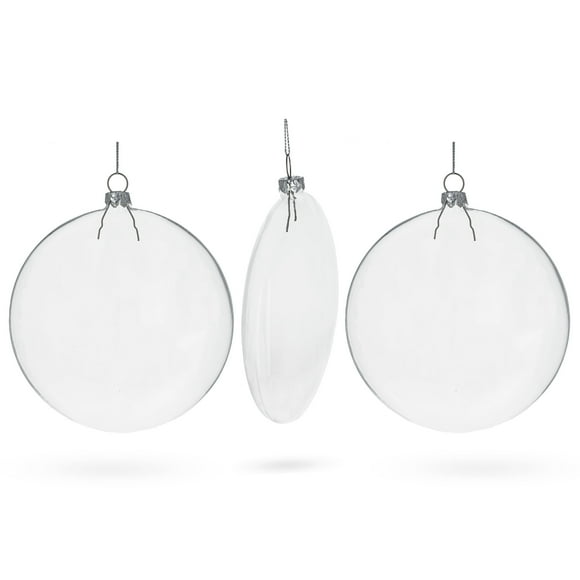 Flat Clear Ornaments