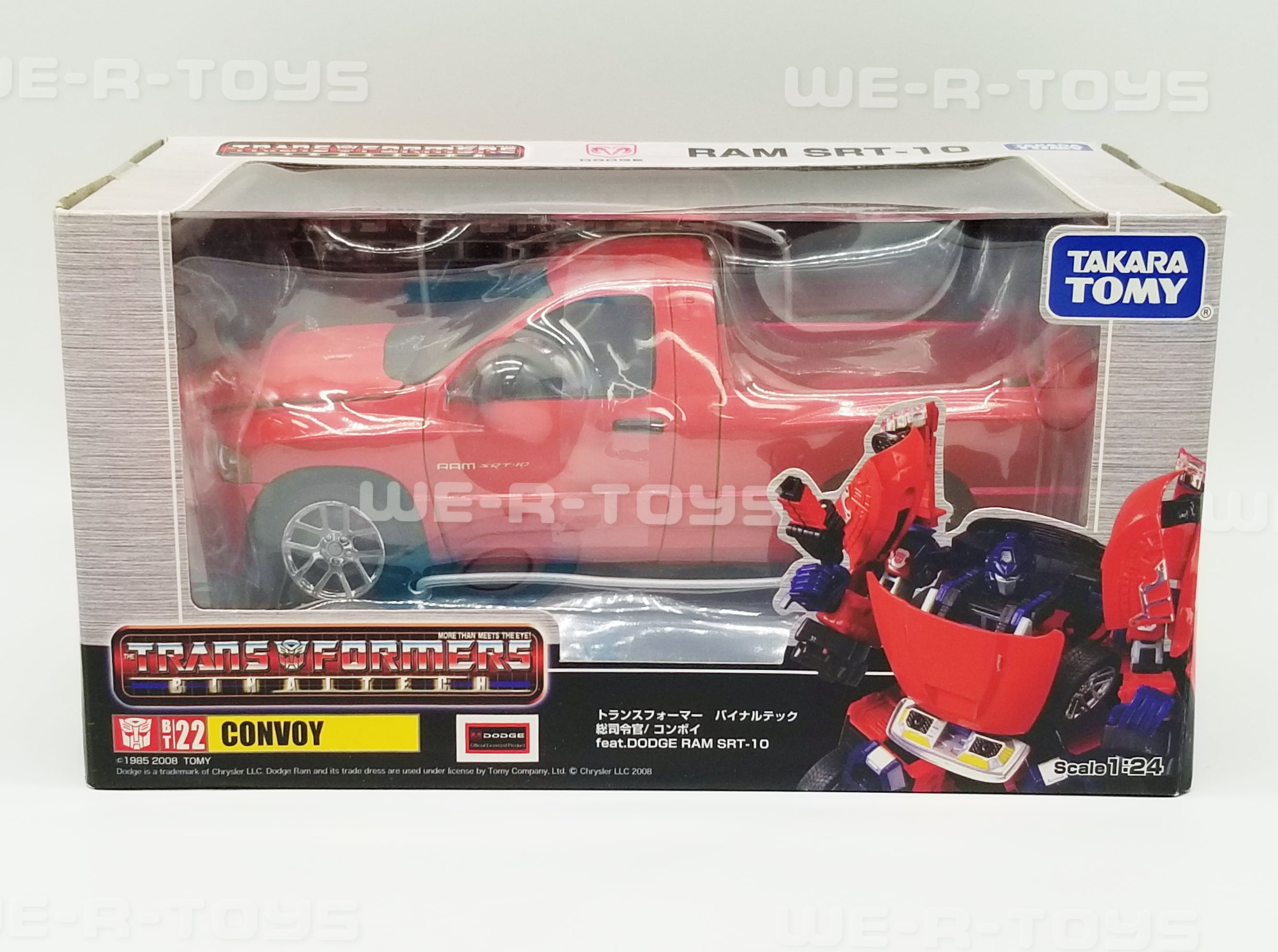Transformers Binaltech Ram Srt-10 Convoy BT-22 1:24 Scale Figure Takara ...