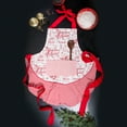 Vintage Christmas Ruffle Apron - Walmart.com