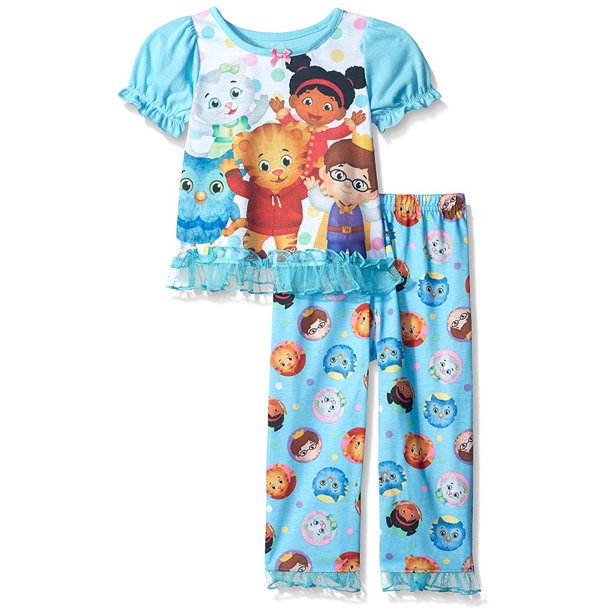 Daniel Tiger Toddler Girls Short Sleeve Poly Pajama Set K182292DAX ...
