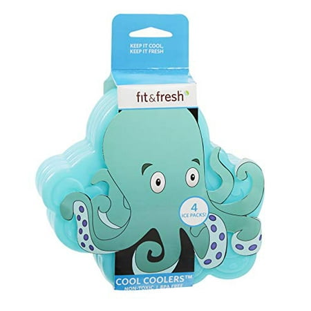 Fit & Fresh Cool Coolers, Slim Ice Pack for Lunch Boxes, Bags & Coolers ...