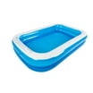 Funsicle Lagoon Blue OctaClear Inflatable Swimming Pool, Octagonal ...