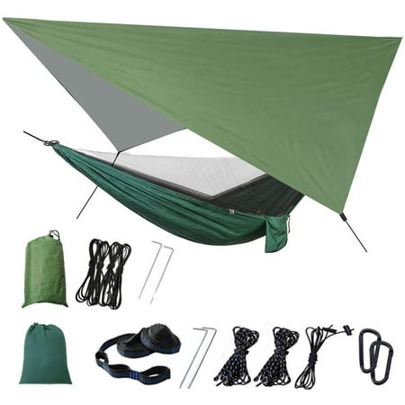 Tree Tent Hammock Kits, Removable Camping Hiking Yard Hammock Tent Set ...