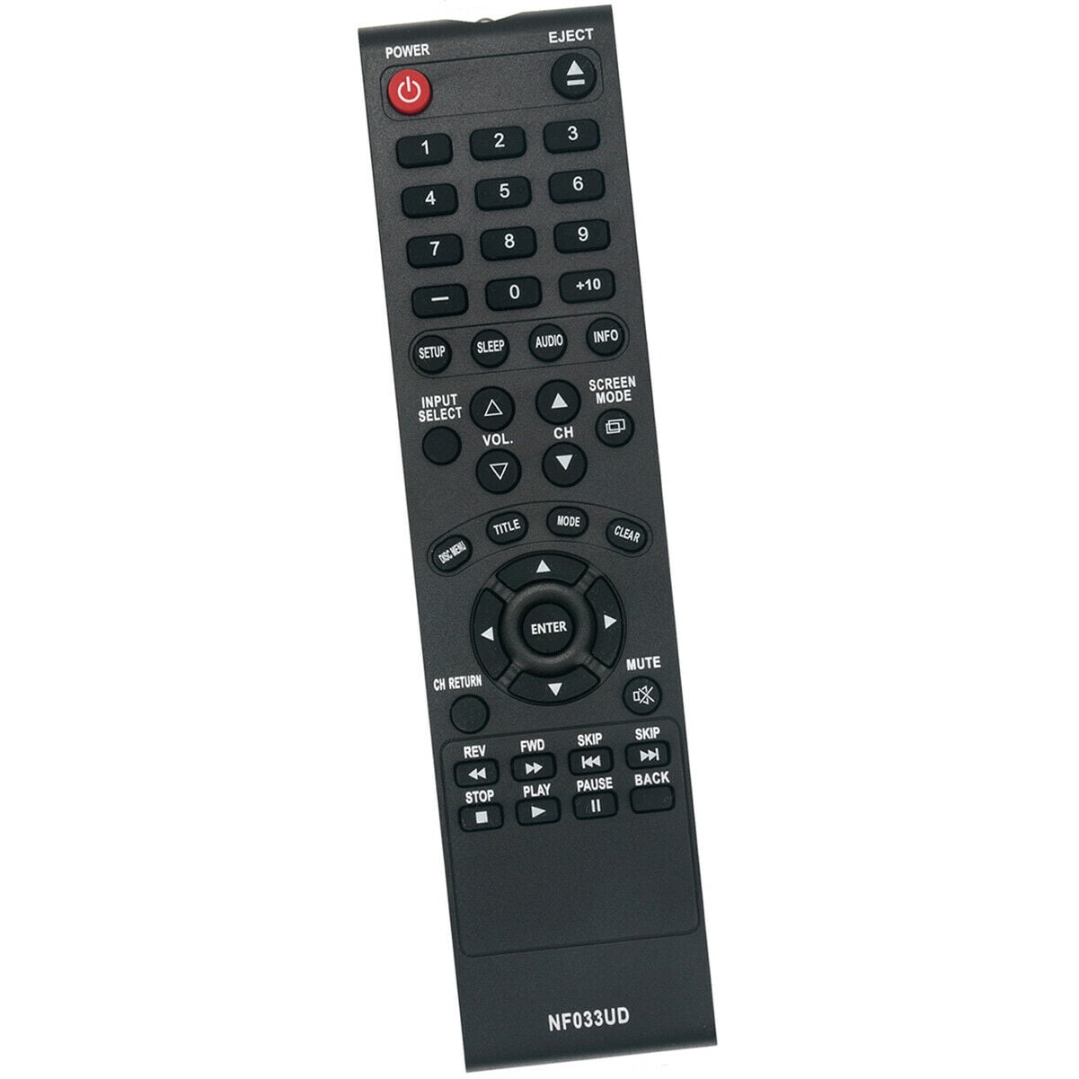 New Replace Remote for Sylvania TV LD195SSX LD190SS1 LD190SS2 LD320SS1 ...