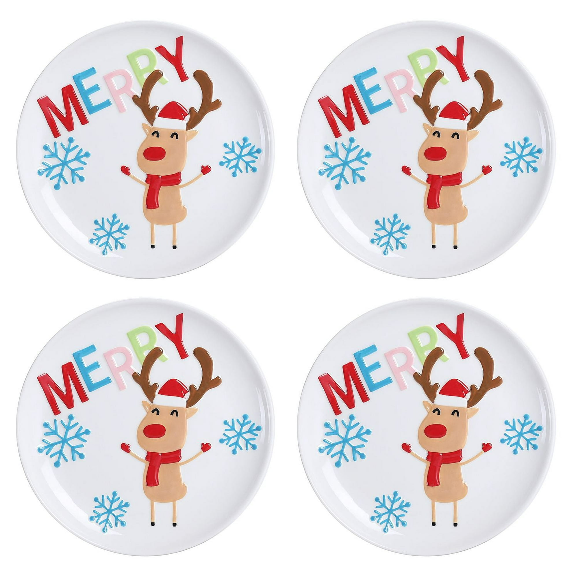 Click here for Holiday Time Reindeer Appetizer Plate  4-Piece prices