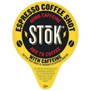 Stok Cold Brew Espresso Coffee Shots, Single Serve, Sugar-Free, 0.43 Fl ...