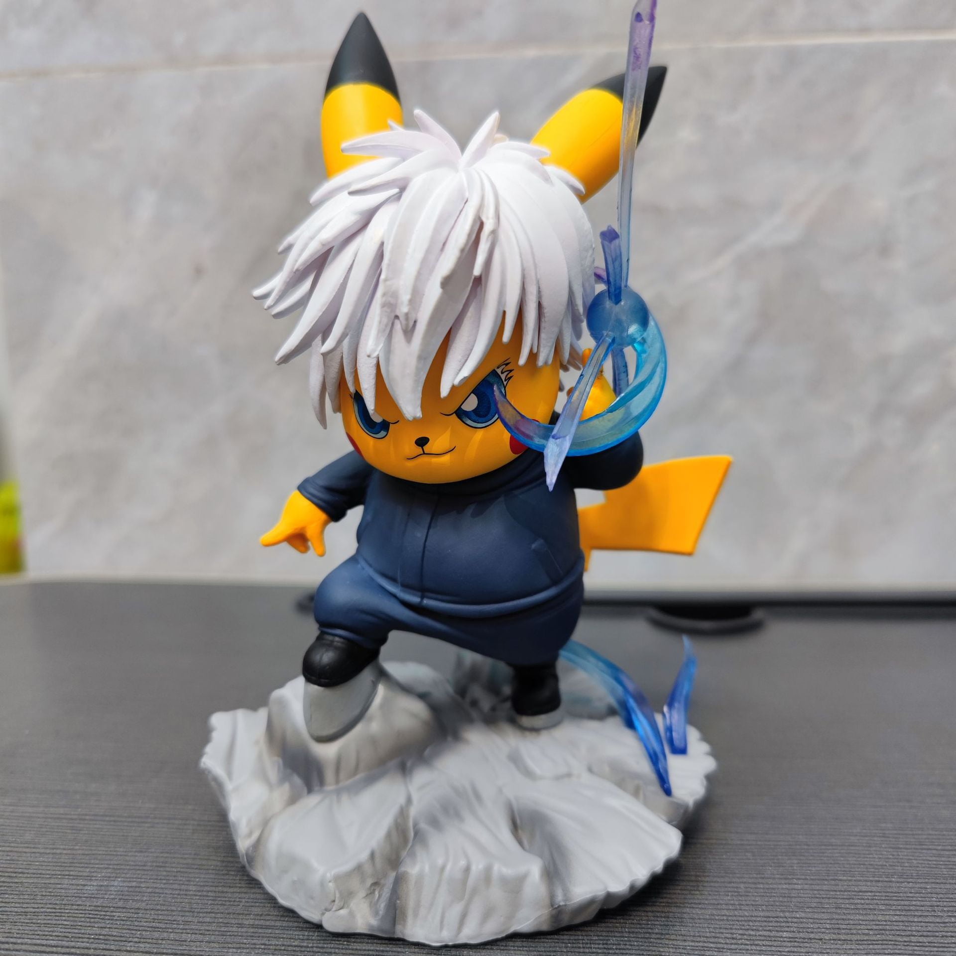 Figuras de acción de Jujutsu Kaisen para niños, de 20CM Pikachu, Gojo ...