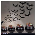 4pc -16", 12", 8",6" Cauldron Multi-Pack, Black Plastic Cauldron Kettle ...