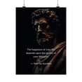 Affixzi Marcus Aurelius Quote Poster Matte Vertical Poster Print ...