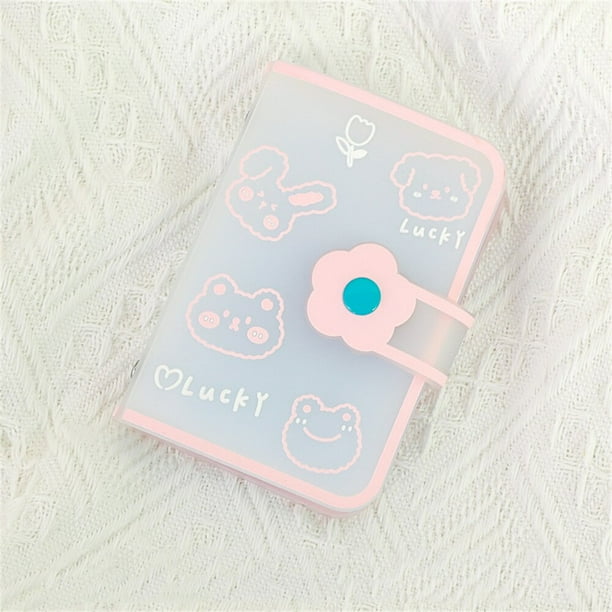Kawaii Fruit Animal Photo Album 20 poches 3 pouces Pvc Photocard Holder ...