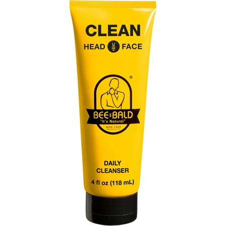 Bee Bald Clean Daily Cleanser, 4 fl oz - Walmart.com