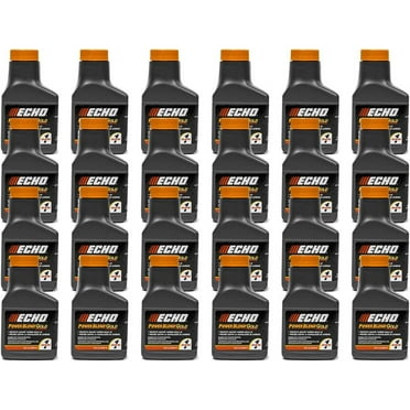 ECHO 6 Pack PowerBlend Gold 2-Stroke Engine Oil, 5.2 oz Bottle, 50:1 ...