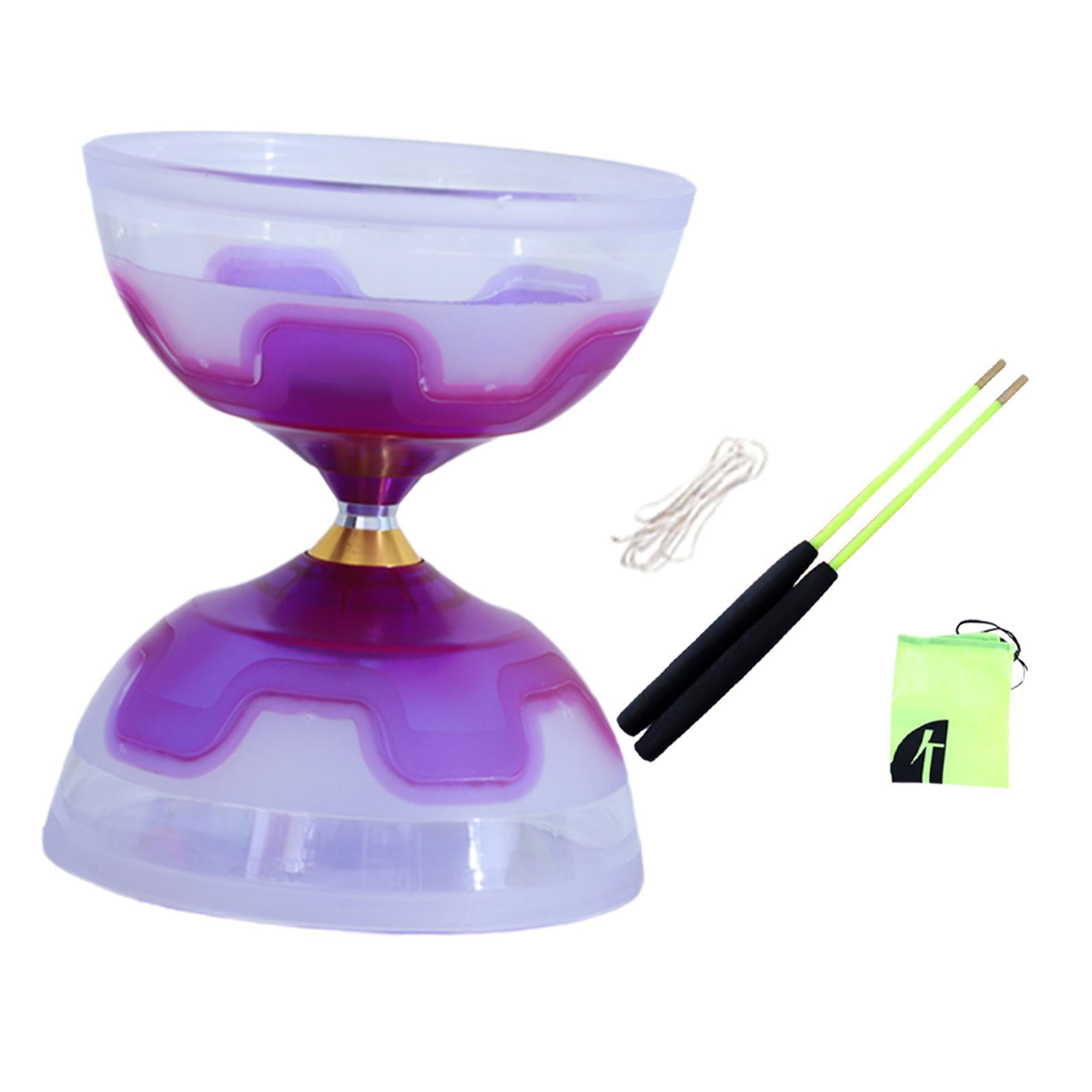 Yinanstore Chinese Diabolo Toy Set Portable Practical Fun Diabolo Ball ...