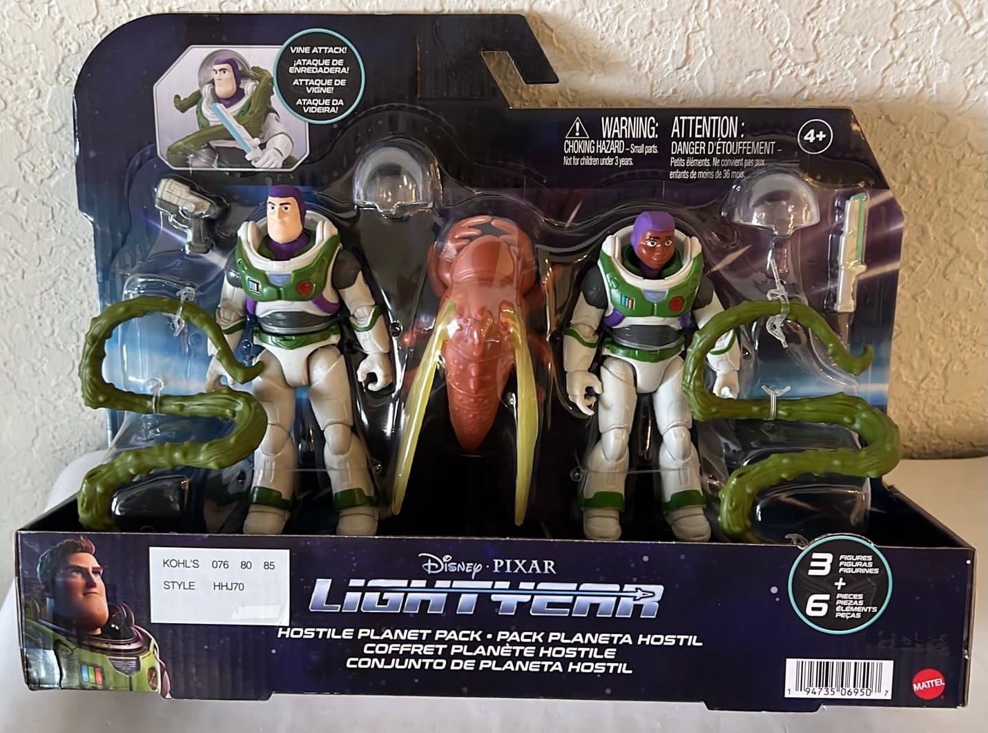 Disney and Pixar Lightyear Kohl's Hostile Planet Pack Figures New with ...