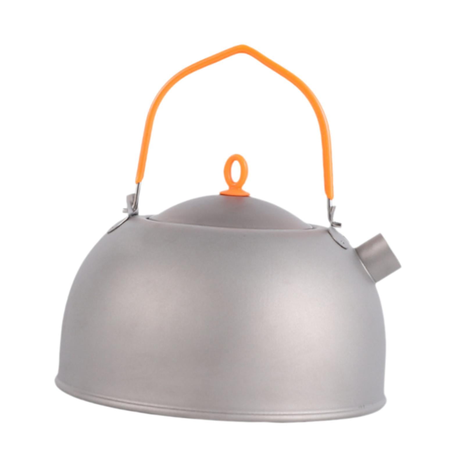 Camping Kettle Camp Kettle Titanium Kettle para montañismo de viajes al ...
