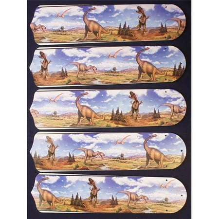 52 in. New Dinosaur Dino Jurassic Park Ceiling Fan Blades | Walmart Canada