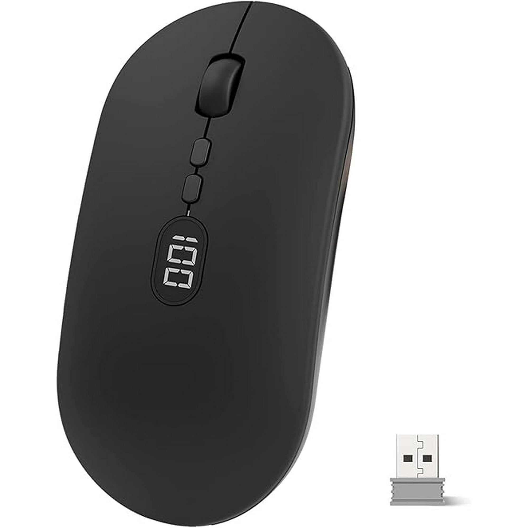 X1 Mouse Inalámbrico Con Pantalla De Batería, Wireless Óptic | Knasta Chile