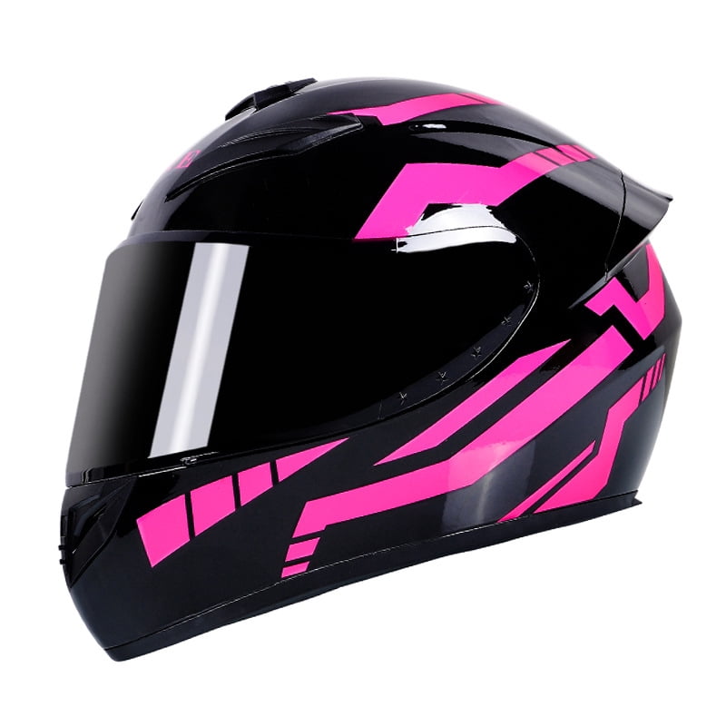 Full Face Motorcycle Helmet for Women Motorbike Moped Racing Crash ...