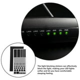 4 Sheets LED Light Shielding Sticker Electronic Cover Stickers Blackout ...