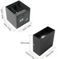 Courtyard Porch Corridor Bedroom Wall Sconce IP65 Waterproof Wall Lamp ...