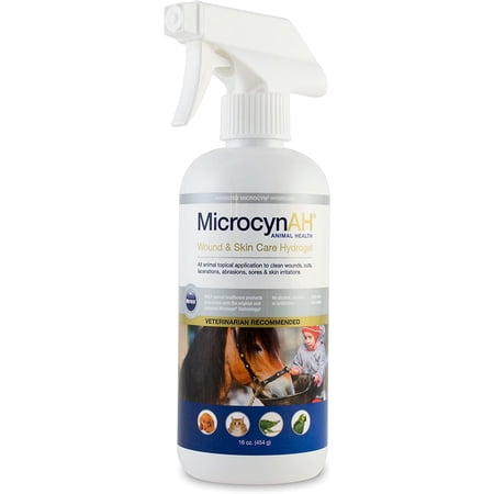 MicrocynAH Itchy Skin Relief for Dogs Cats and Pets - 480ml - Use as ...