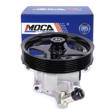 MOCA AUTOPARTS Power Steering Pump w/Pulley Fit for 2003-2004 Ford Expedition 4.6L & 2004-2008 ...
