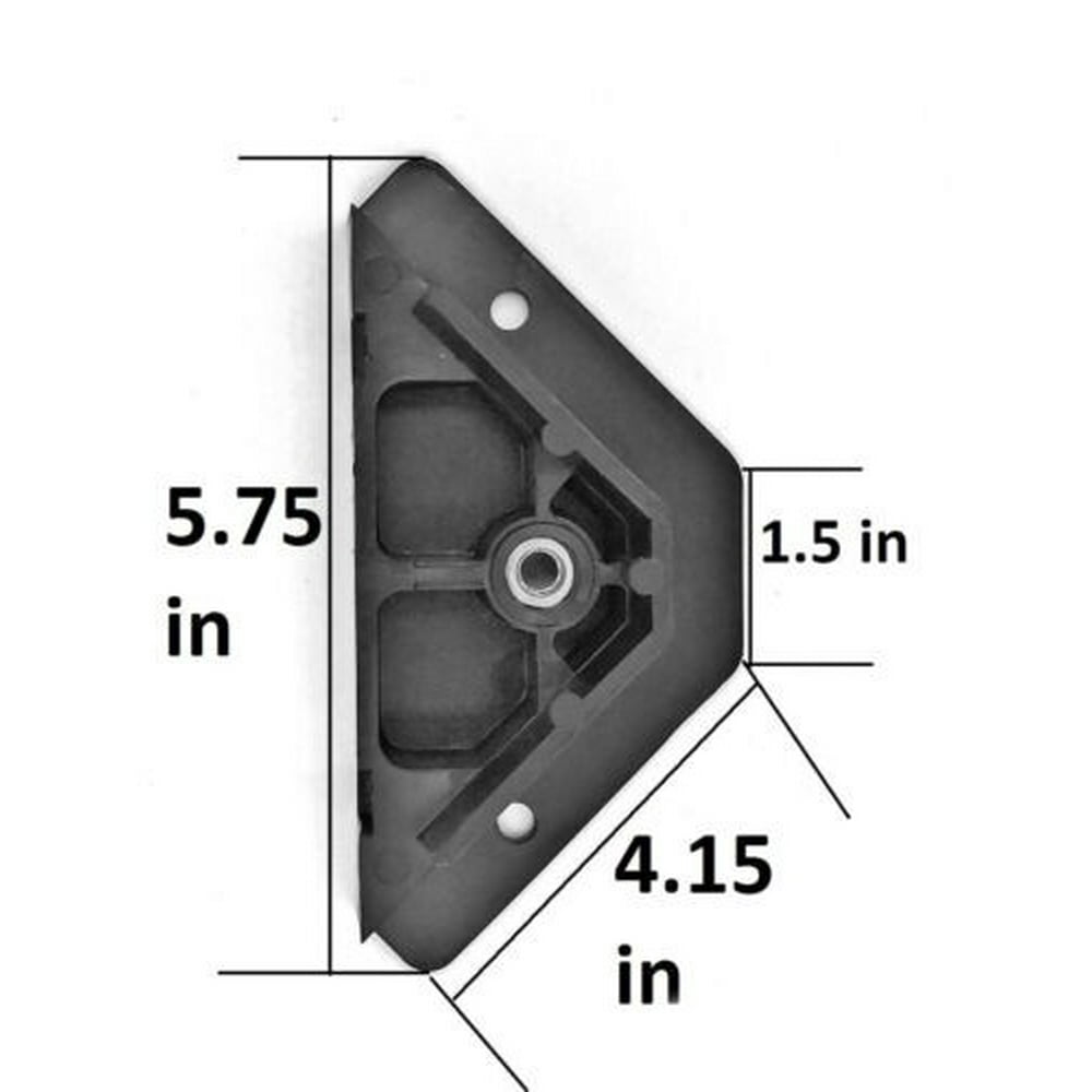 ProFurnitureParts Corner Leg Attachment Bracket 5/16" Threaded Insert ...