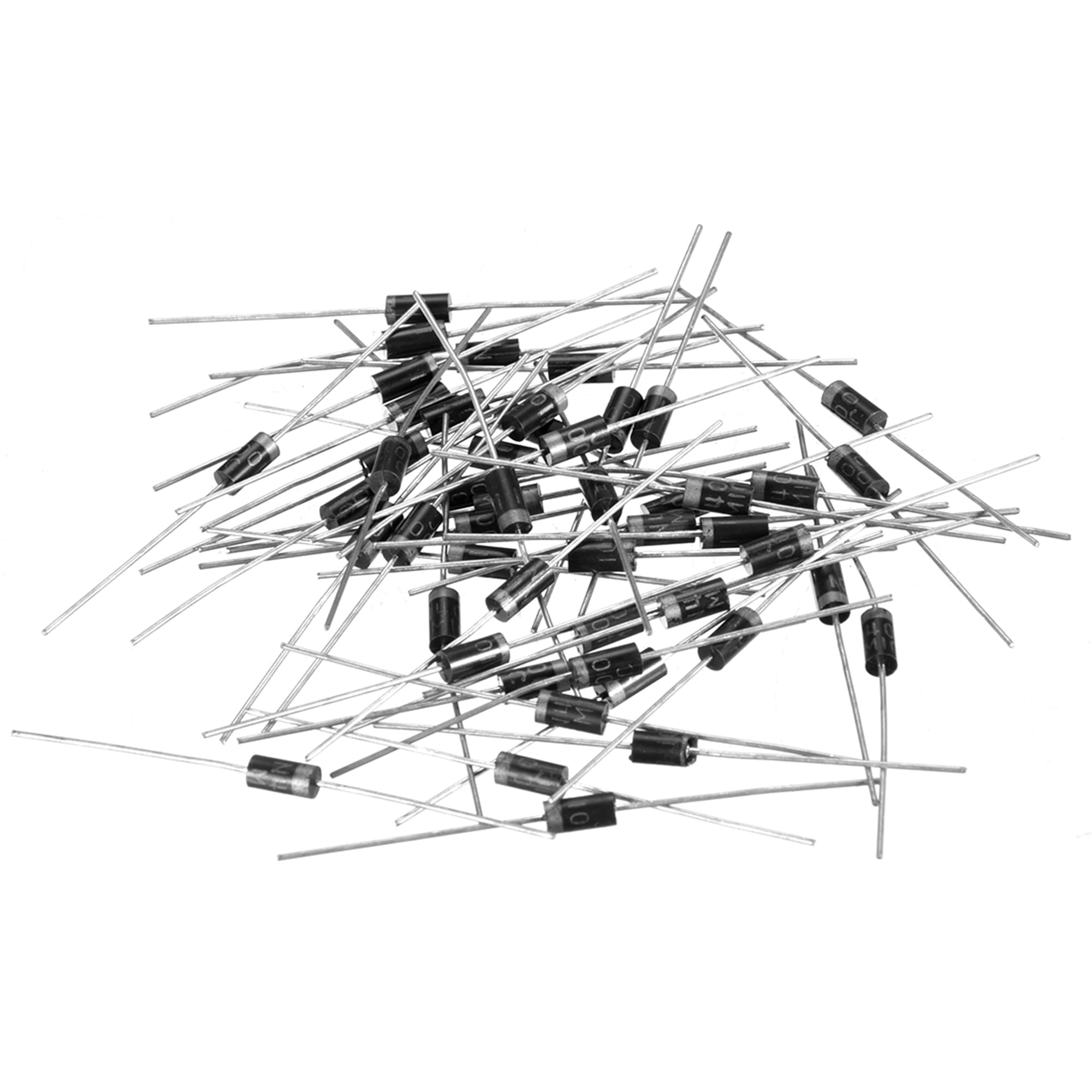 Uxcell 1N4001 Rectifier Diode 1A 50V Electronic Silicon Diode 50 Pack ...