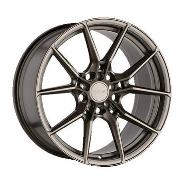 Tsw Mechanica 20X10 5X120 35Et 72.1Cb Matte Gunmetal W/ Matte Black ...