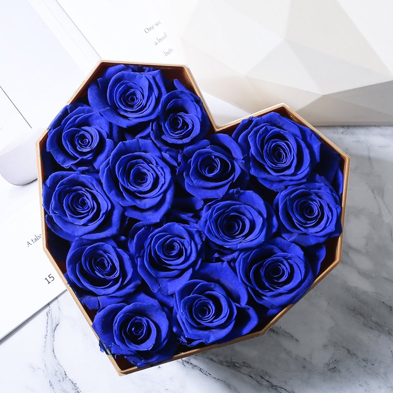 Pictures Of Blue Roses And Hearts