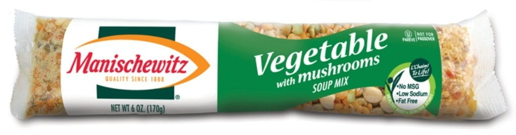 MANISCHEWITZ Vegetable Cello Soup Mix with Mushrooms, 6-Ounce Tubs ...