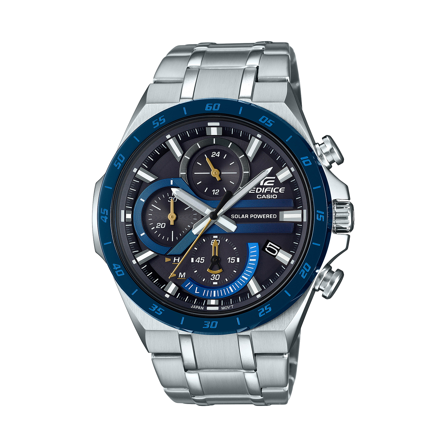 Casio Casio Men s Edifice Solar Powered Chronograph Watch Walmart Casio Casio Men s Edifice Solar Powered Chronograph Watch Walmart