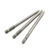 3pcs 100mm SQ1-SQ3 Square Head Screwdriver Bits for Electric Drill ...
