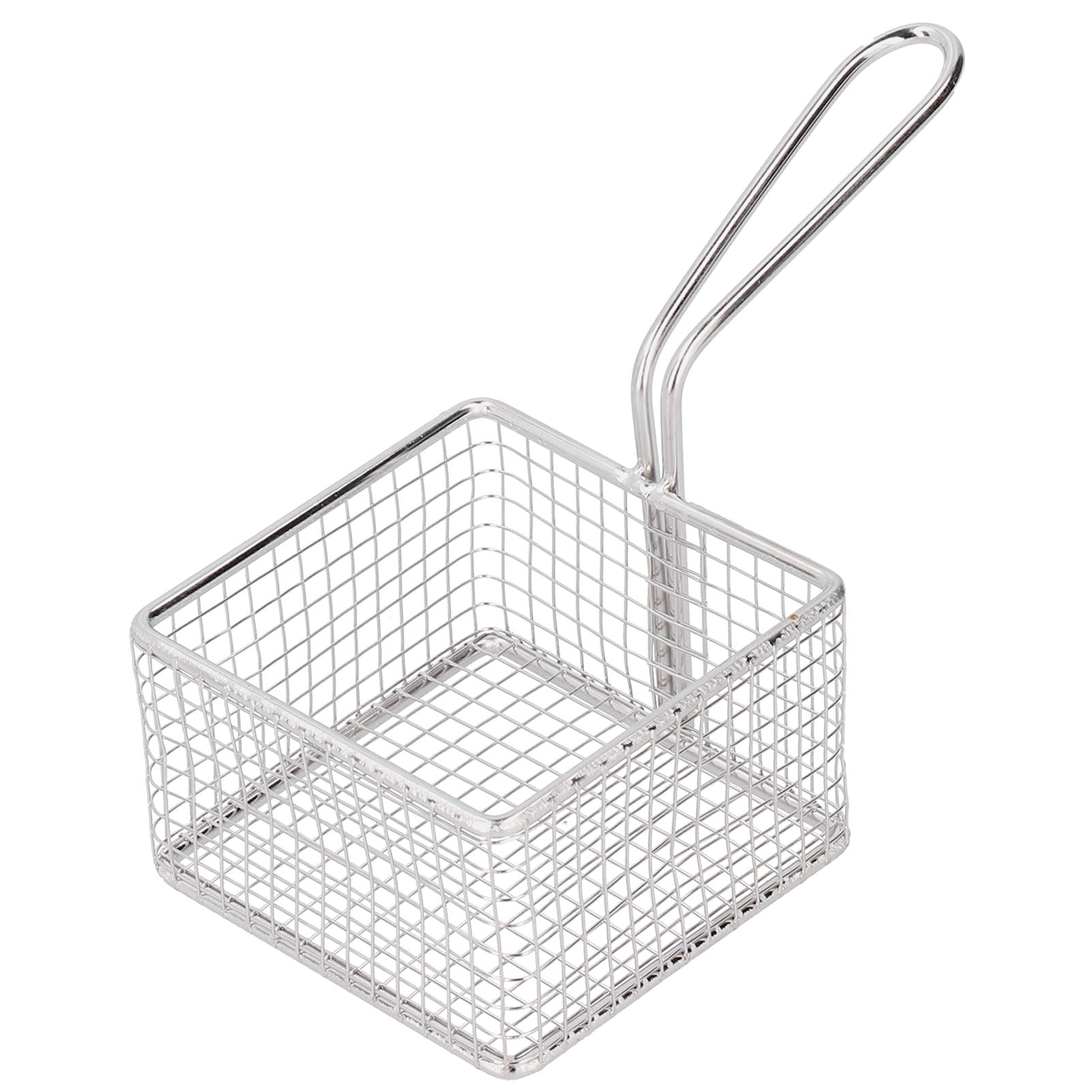 Food Fryer Basket Stainless Steel French Fries Filter Net Colander ...