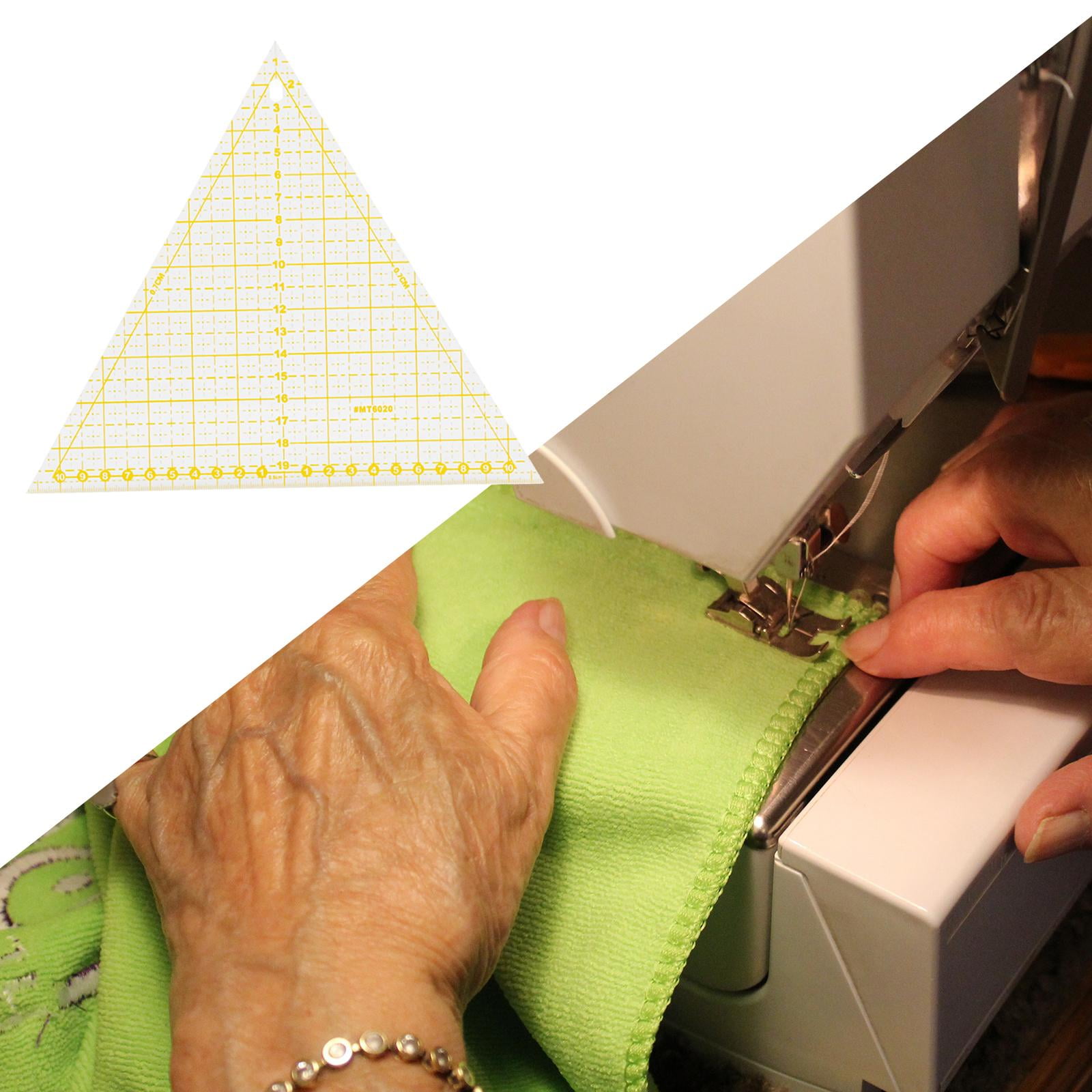 Triangle Sewing Patchwork Ruler Yardstick Quilting Tool Drawing Craft ...