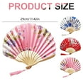 Christmas Paper Fans Set,Pattern Hand Held Fans Folding Fans Summer ...
