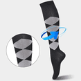 6 pairs Casual Knee High Socks for Women & Men, Patterned Colors ...
