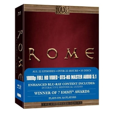 HBO Home Video: Rome - The Complete Series on Blu-ray, 22 Episodes on ...